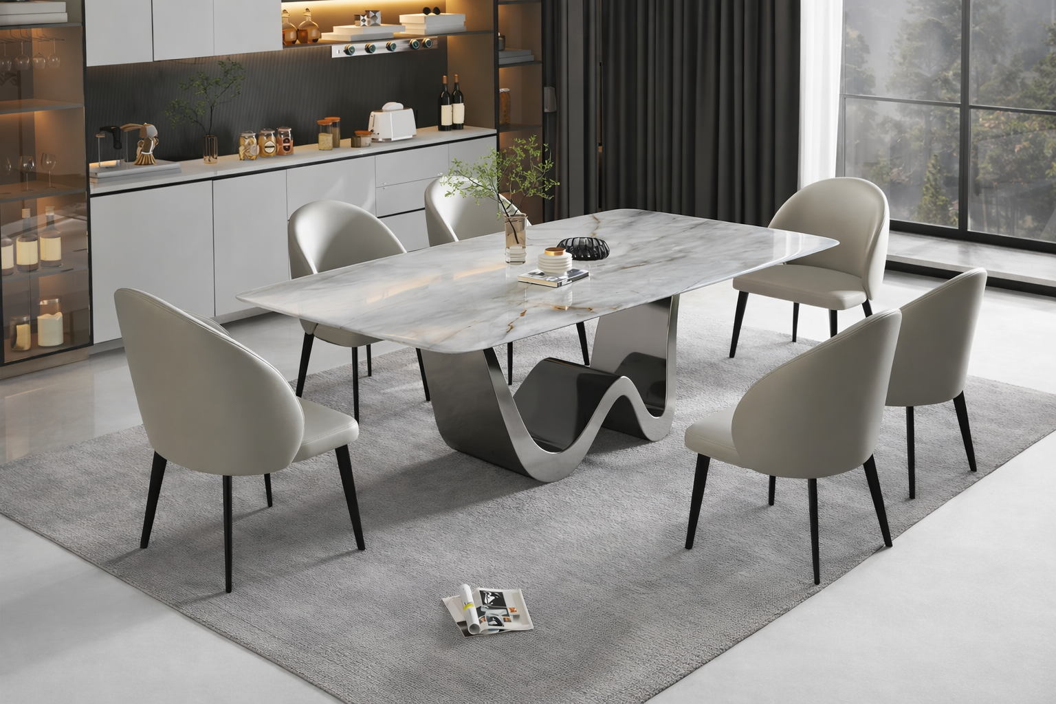 WaveLine Dining Table – ivorystudio.co